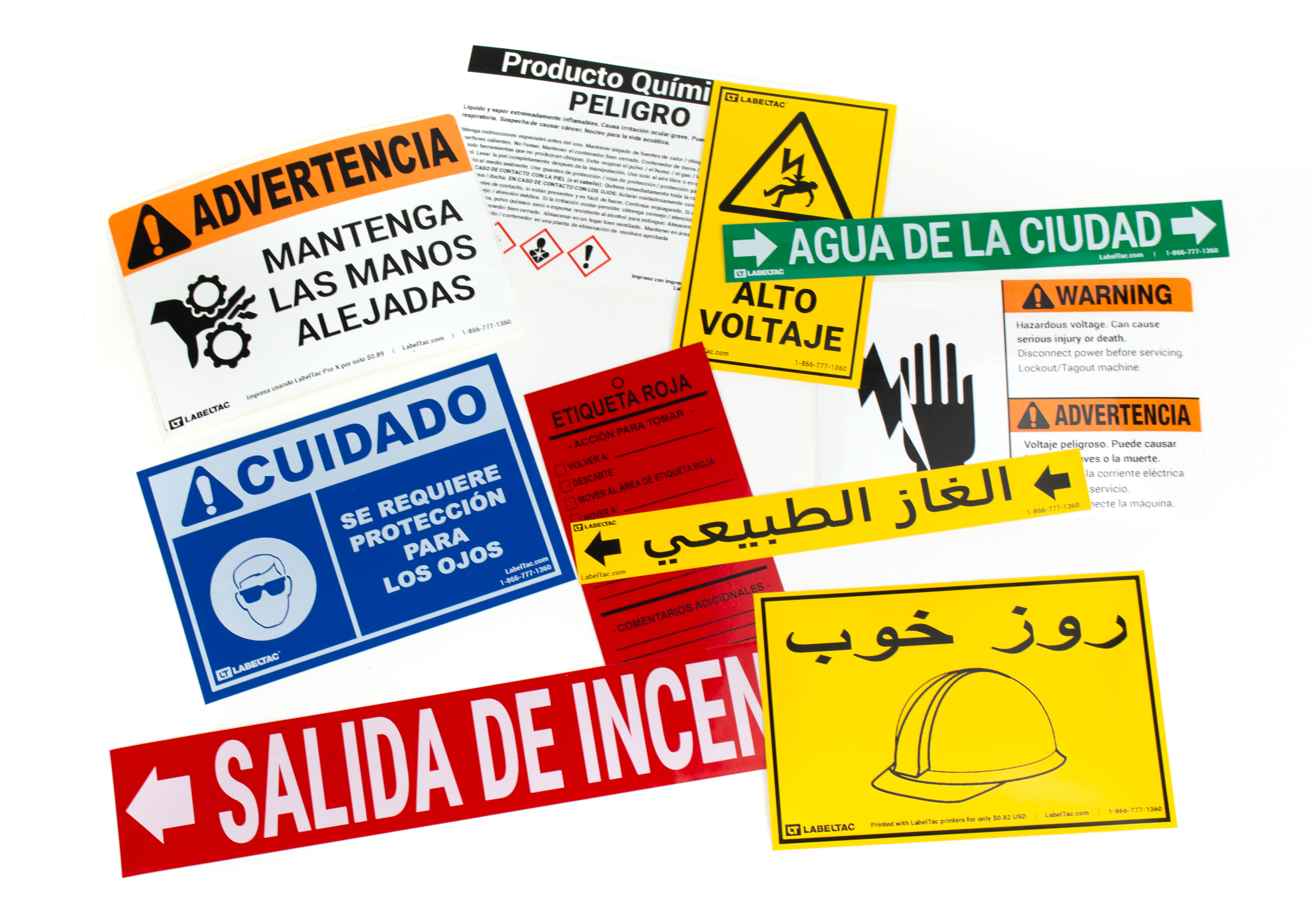 Foreign Language Labels | Creative Safety Supply