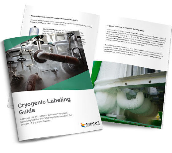 FREE Cryogenic Labeling Guide from Creative Safety Supply