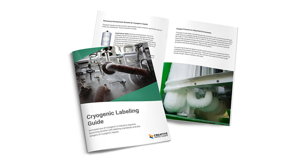 FREE Cryogenic Labeling Guide from Creative Safety Supply