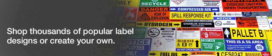 Labels | Creative Safety Supply